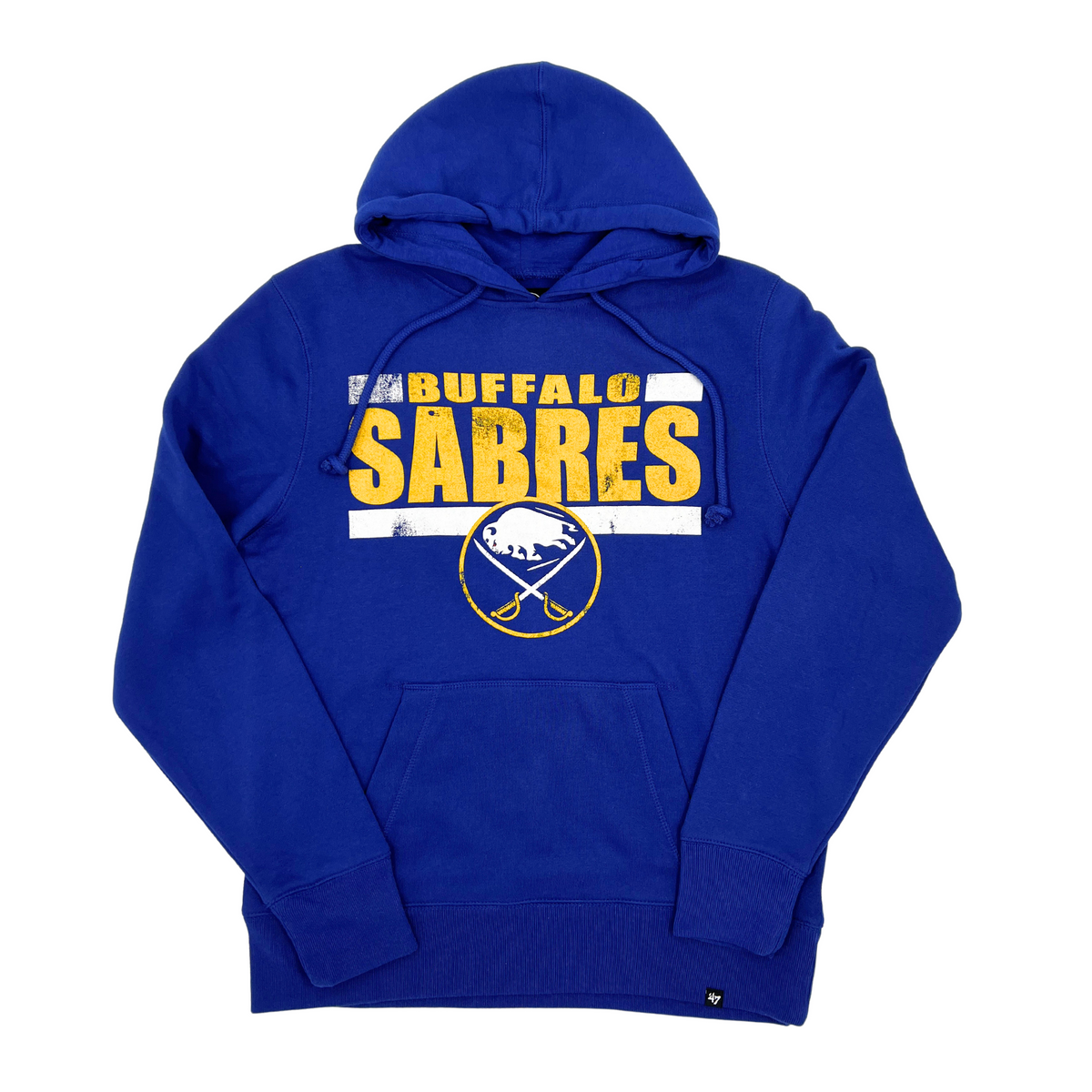 '47 Brand Buffalo Sabres Royal & Gold Hoodie | The BFLO Store