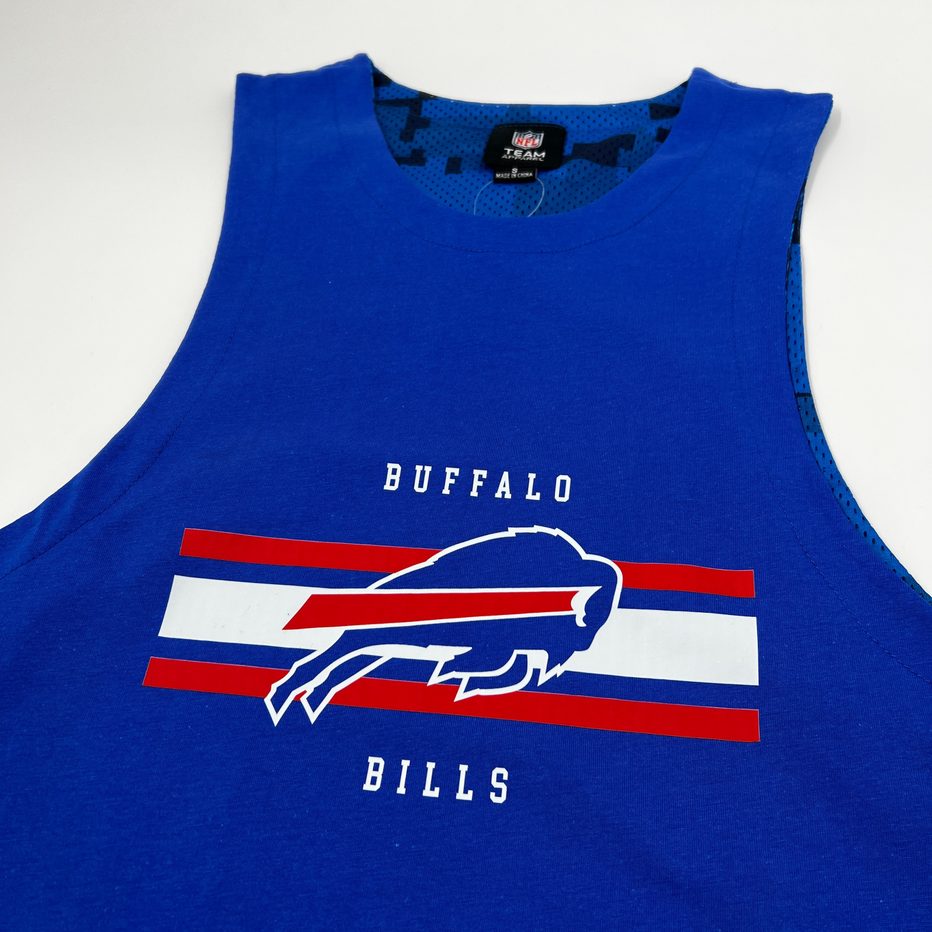 Buffalo Bills Royal & Mesh Reversible Muscle Tank Top | The BFLO Store