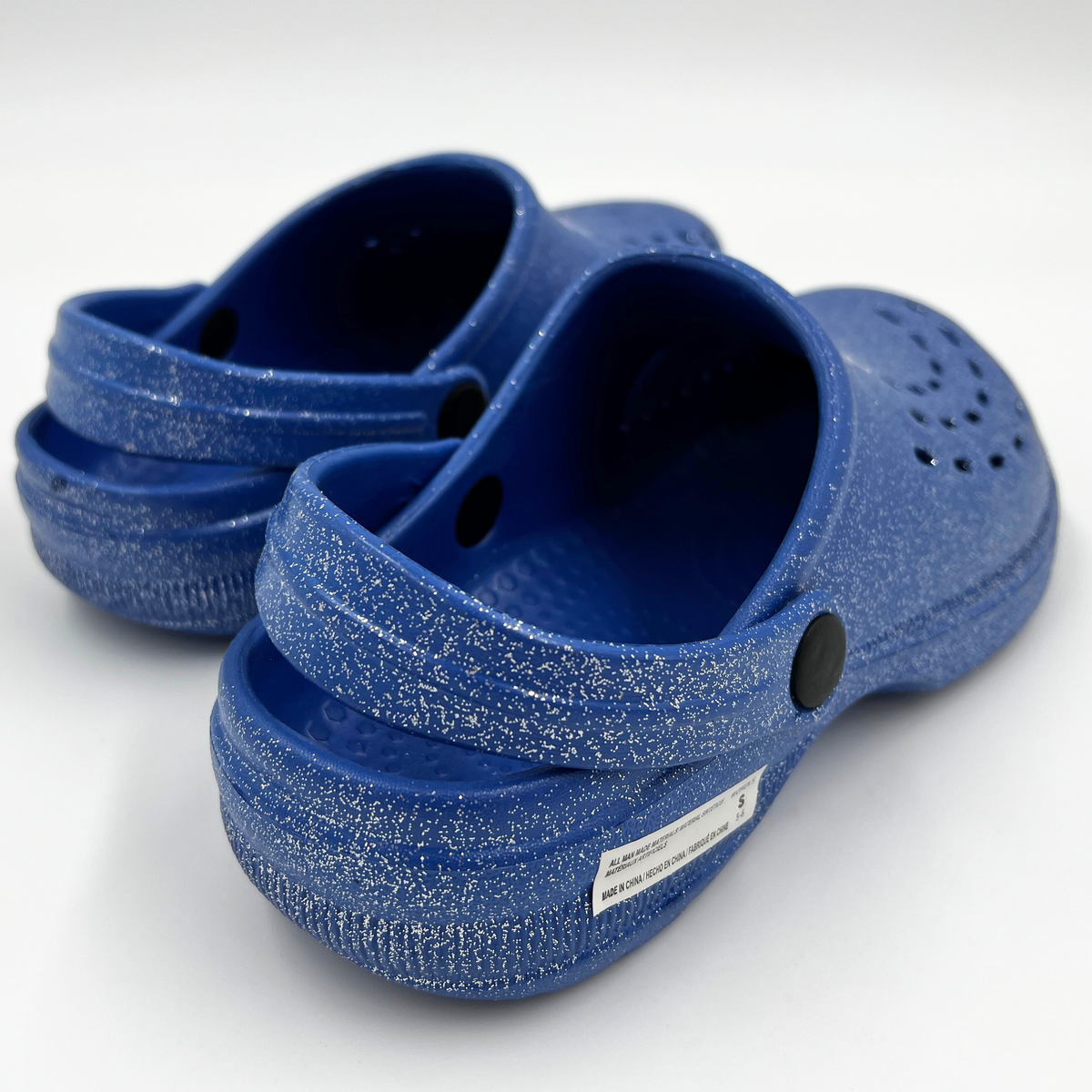 Women's Buffalo Bills Royal Blue With Glitter Clogs | The BFLO Store