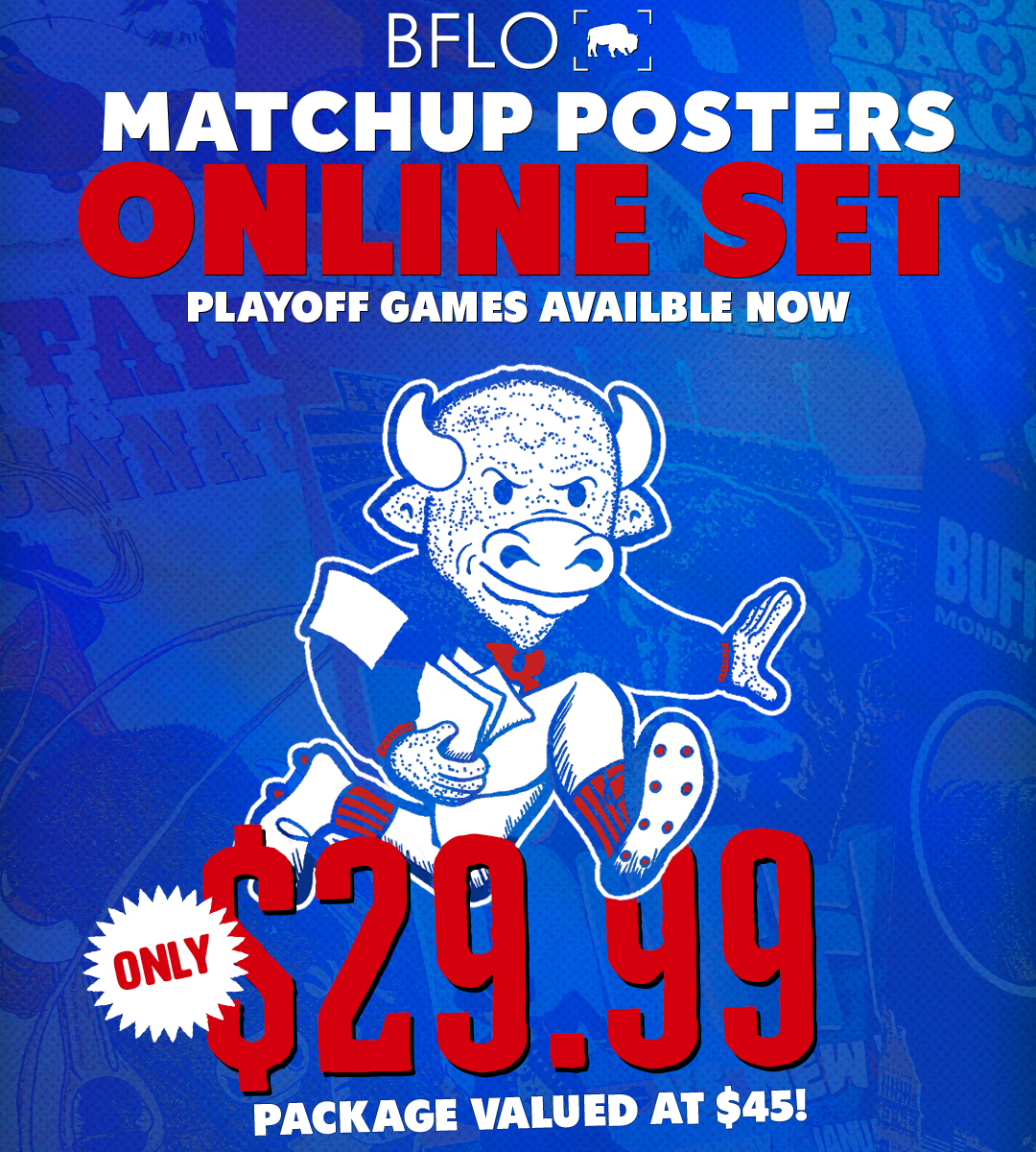 2024 Home Game Matchup Posters | The BFLO Store