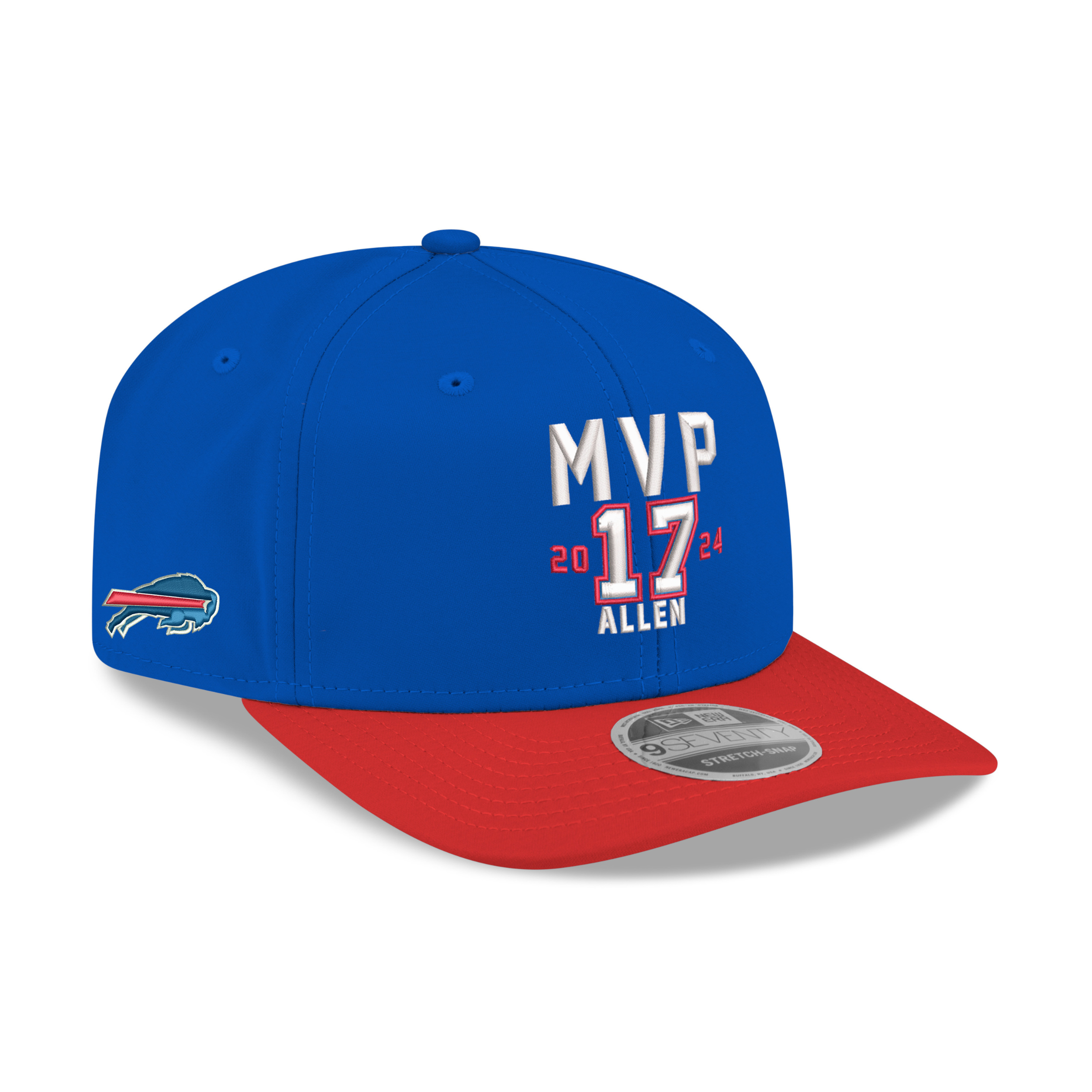 New Era 9SEVENTY Allen MVP 17 Royal & Red Stretch-Snap | The BFLO Store