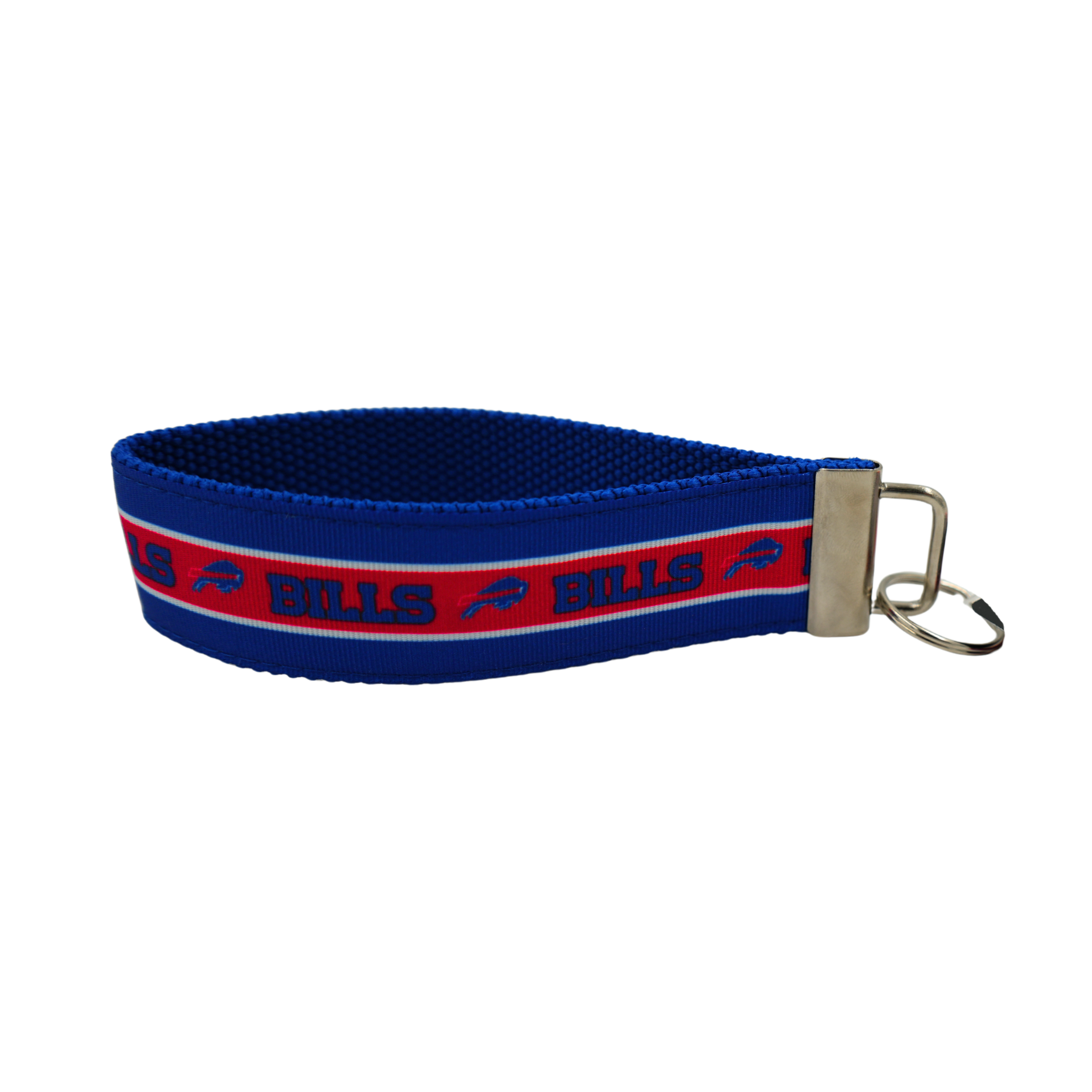 Buffalo Bills Striped Woven Wristlet Keychain | The BFLO Store