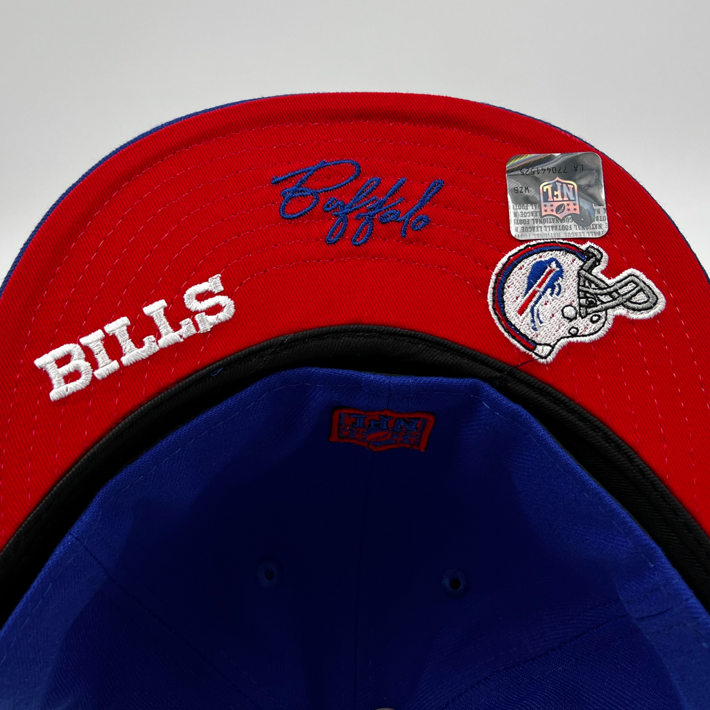 New Era Buffalo Bills Patches Royal Blue Fitted Hat | The BFLO Store
